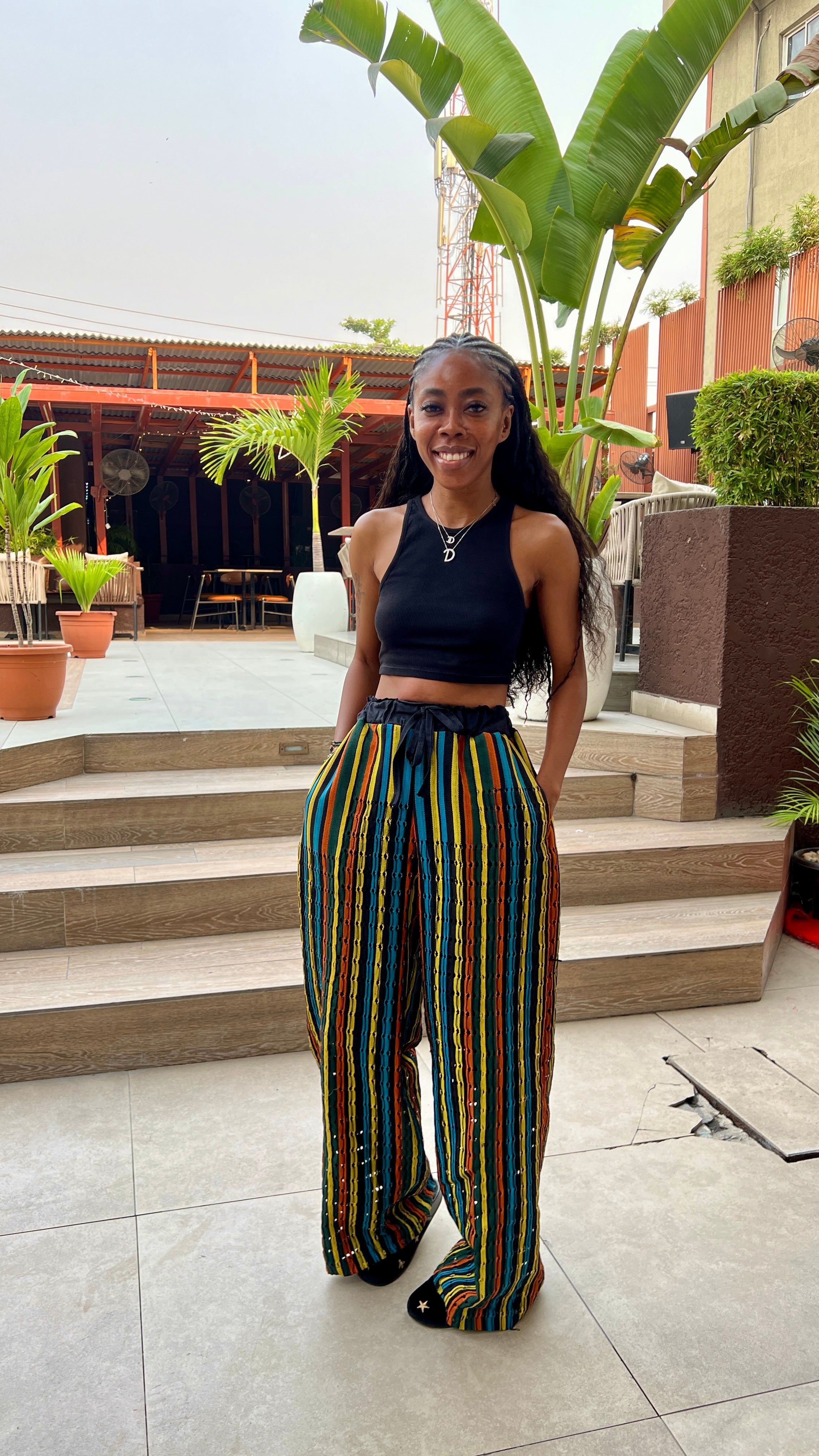 Show stopper Aso Oke Baggy Pants – Isaleeko From Derin