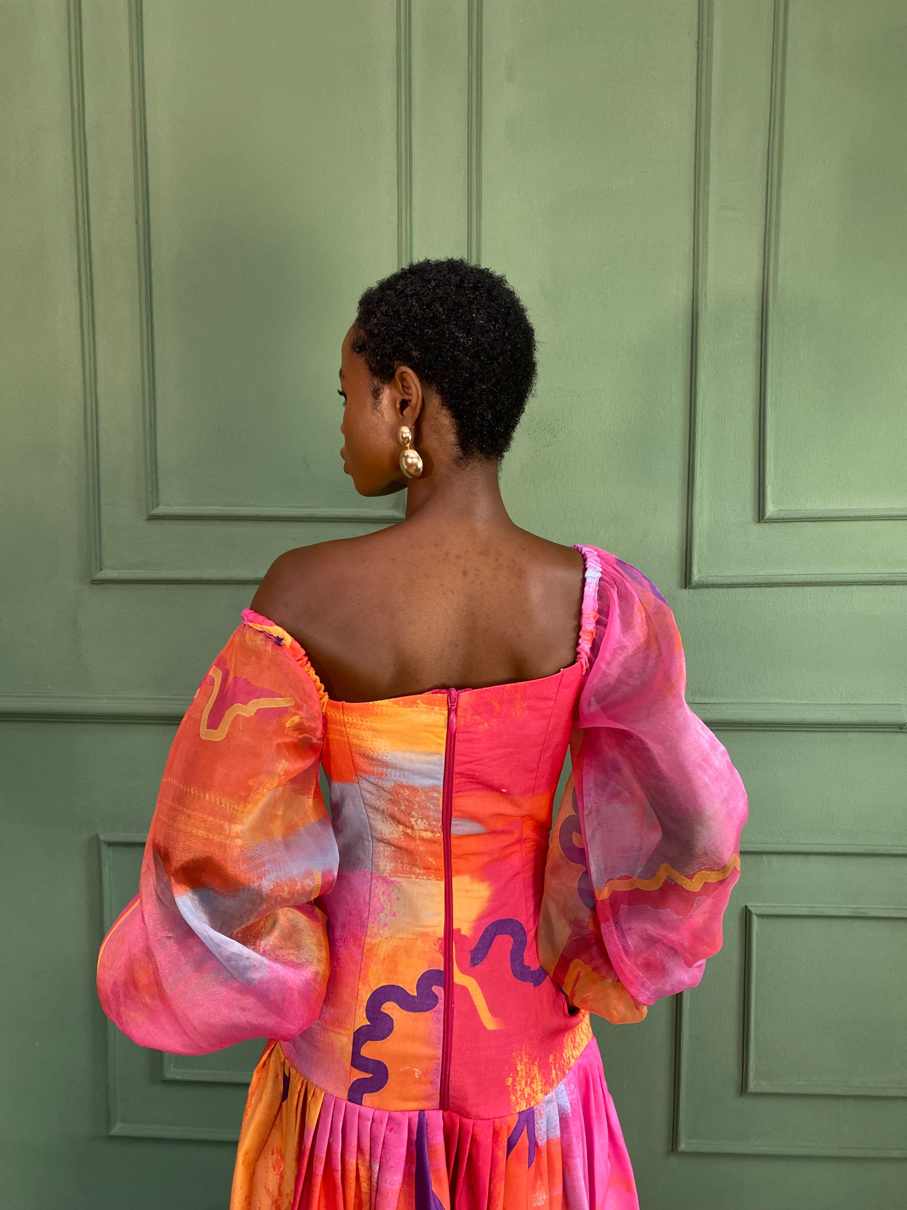 Drop Shoulder Dress – Isaleeko From Derin